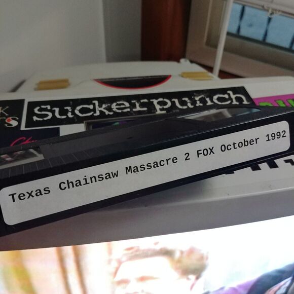 Media | Texas Chainsaw Massacre 2 Fox October 1992 Woc Vhs Horror ...